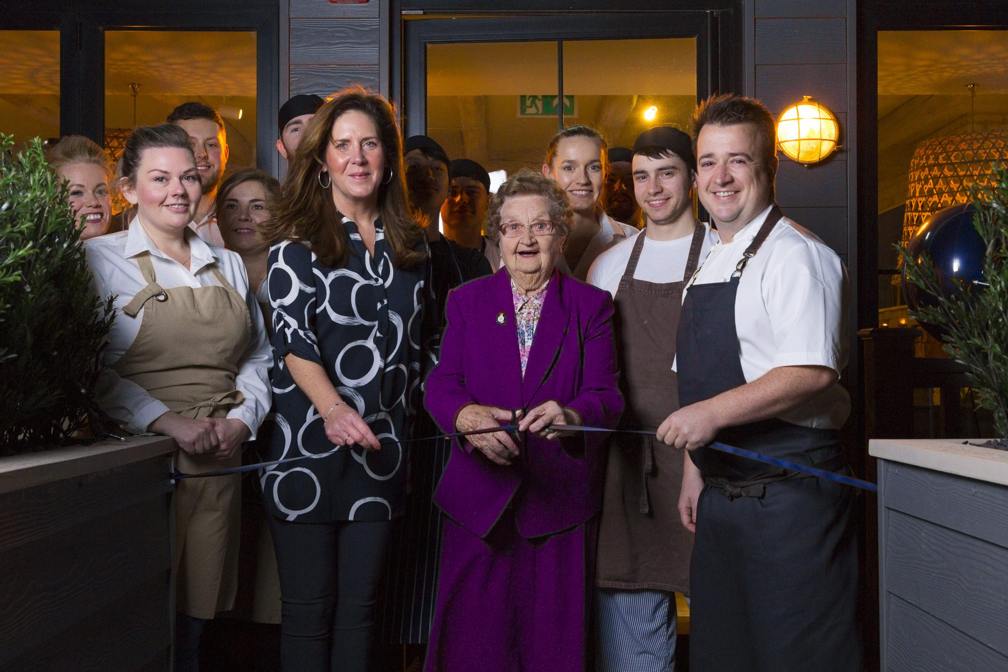Rhosneigr’s own centenarian opens the doors to the new Sandy Mount ...